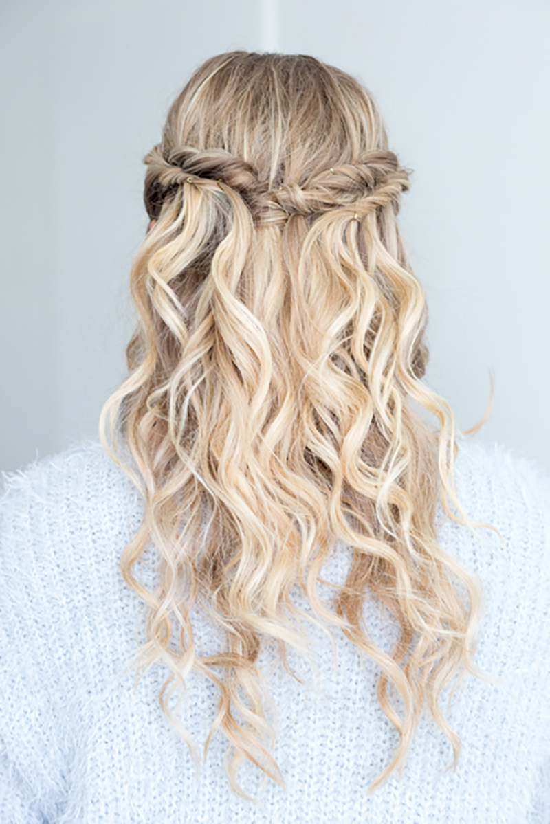 Piecey Curls + Braided Twist - Color By K