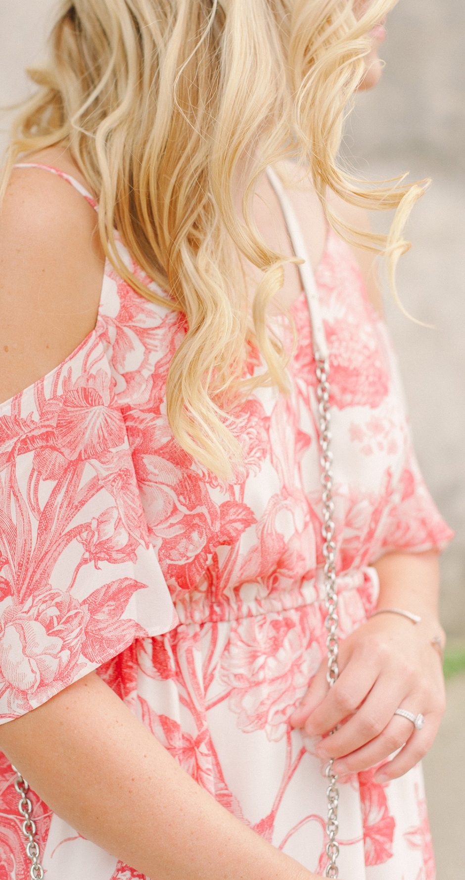 Red Botanical Midi - Color By K