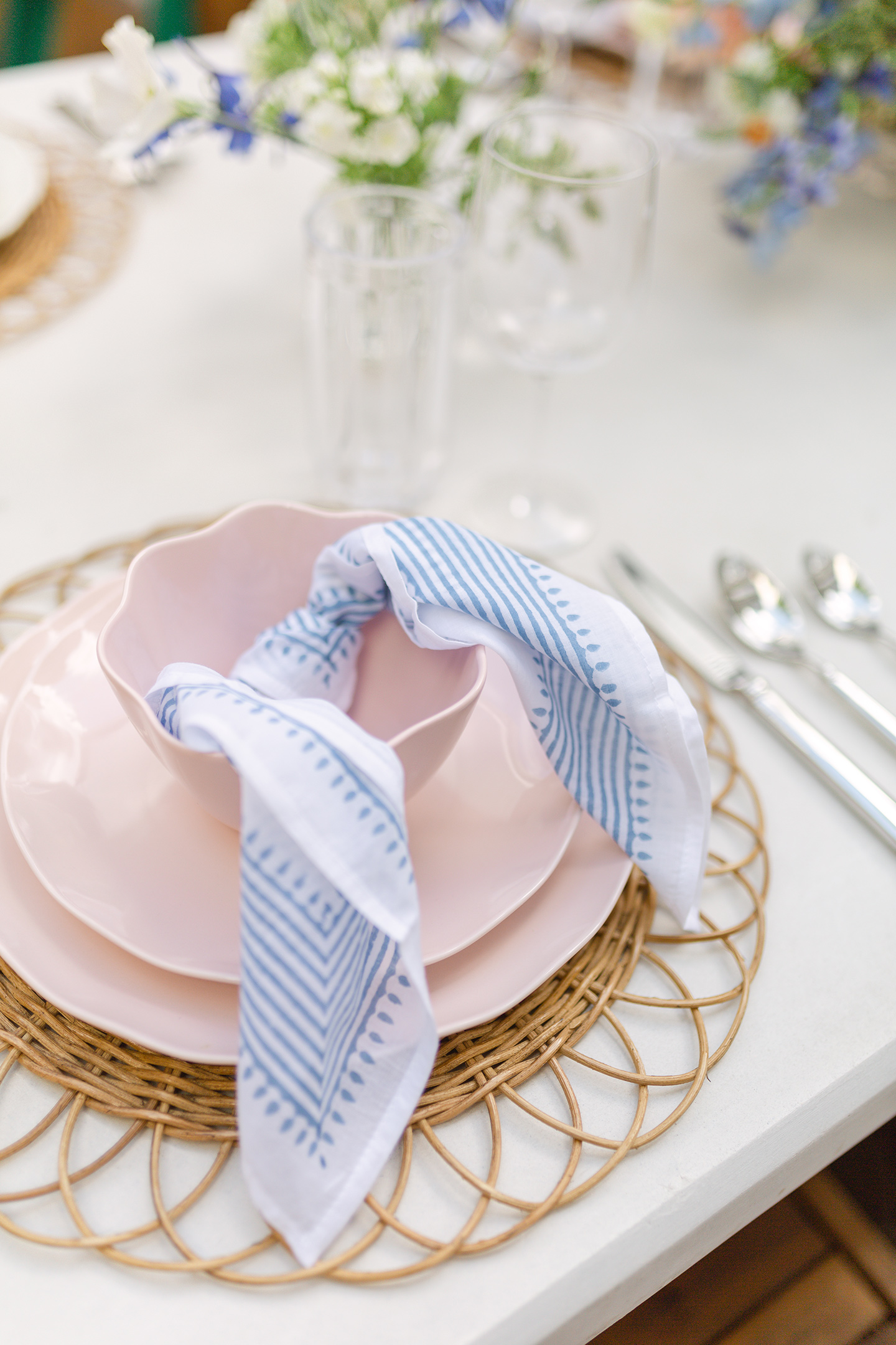 Courtyard Brunch with Kate Spade Tabletop - Color By K